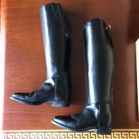 Ariat | Shoes | Ariat Maestro Pro Dress Boot Zip Black Calf Medium ...